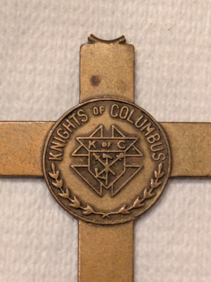 Vintage Knights Of Columbus Cross K Of C | eBay
