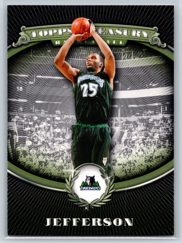 2008-09 Topps Treasury Al Jefferson Minnesota Timberwolves #53 | eBay