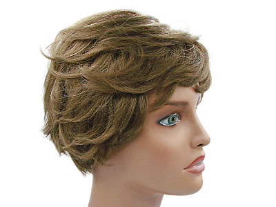 Vintage Kane Kalon KaneKalon Wig Brunette Short Hair Costume Cosplay ...