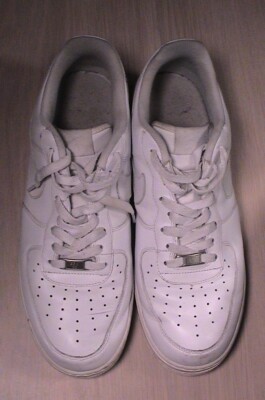 Nike Air Force 1 '08 Men's Shoe Size 13 Triple White 315122-111 | eBay