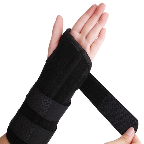 Carpal Tunnel Wrist Support Pads Brace Sprain Forearm Splint Strap ...