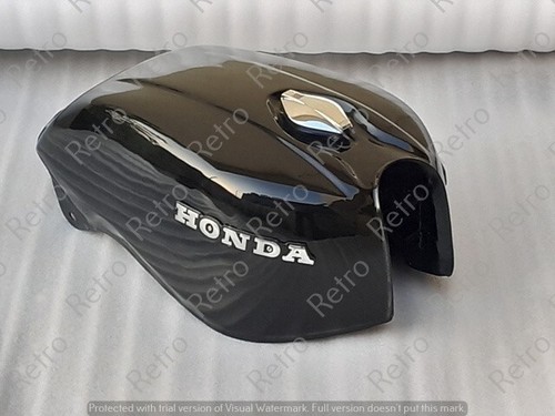 FIT FOR HONDA CB750 CB 750 GAS FUEL PETROL TANK STEEL WITH BLACK ...