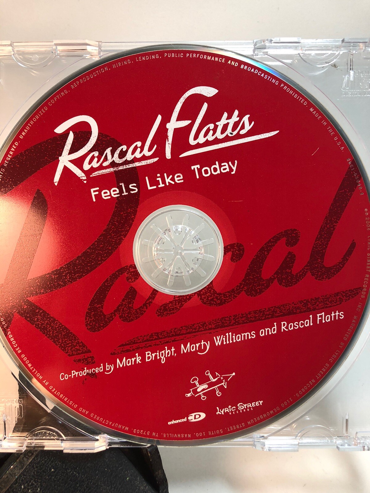 Music Cd Rascal Flatts / Feels Like Today / Cd Only | eBay