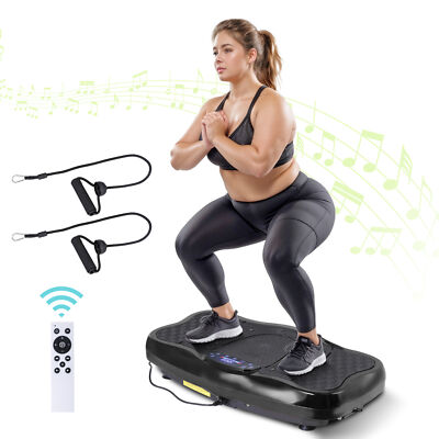 Vibration Plate Whole Body Vibration Platform Exercise Machine w ...