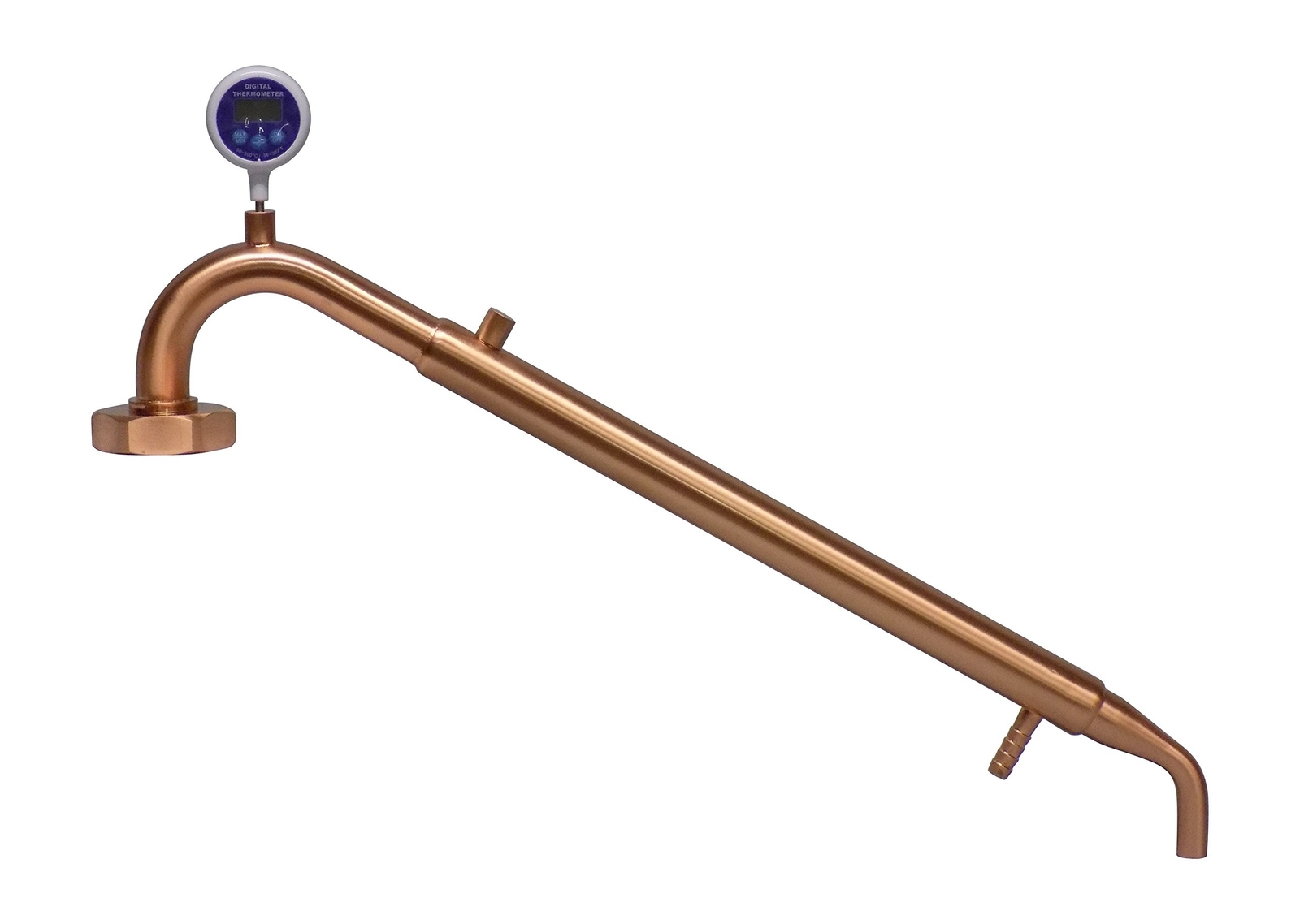 COPPER POT STILL ALEMBIC CONDENSER: 19" STILL SPIRITS ARTISAN ...