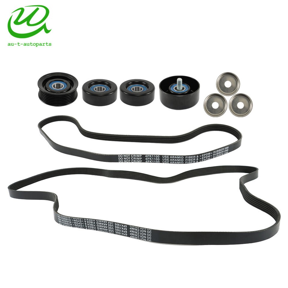 Belt Idler & Pulley Kit Fit For Commodore VT VX VU VY VZ V8 LS1 LS2 ...