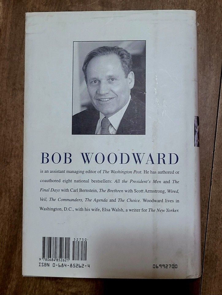 Bob Woodward Hardcover Book Shadow: Five Presidents and the Legacy of ...
