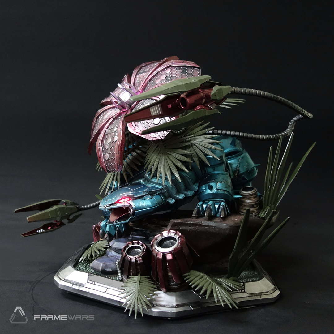 New In Stock Frame Wars MECHA VENUSAUR 300PCS Limited Painted Model ...
