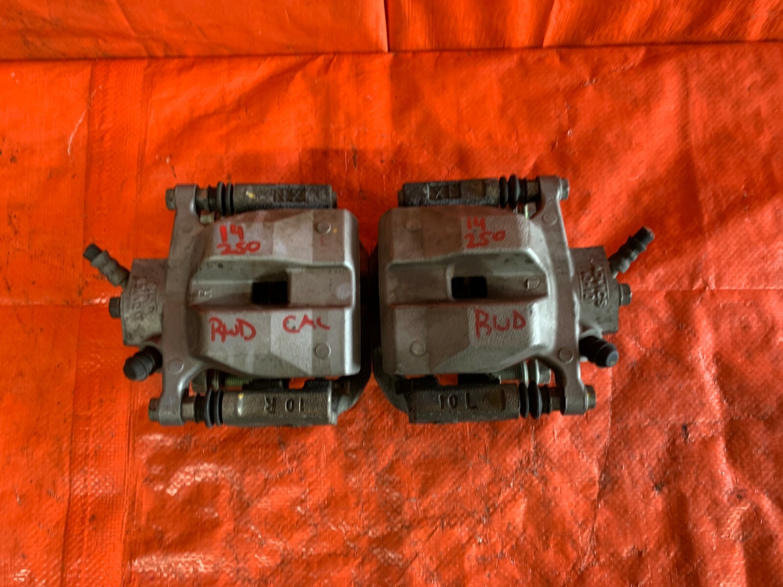 2015 LEXUS IS 250 IS250 - RWD - REAR BRAKE CALIPER SET CALIPERS LEFT ...