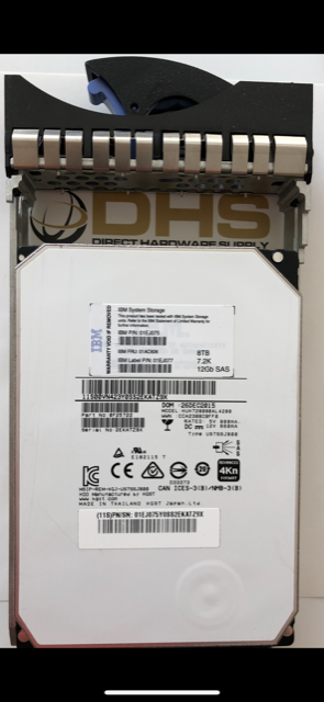 8TB 3.5" NL SAS 7.2K 01AC606 01EJ075 | eBay