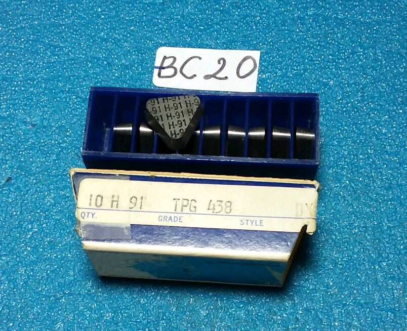 TELEDYNE H 91 TPG 438 INSERTS 10 PCS | eBay