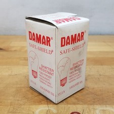 2 Damar Safe-shield 21765A Shatter Resistant 60w 130v Light Bulbs. for ...