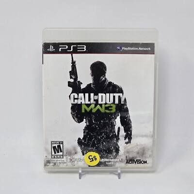 Call of Duty Modern Warfare 3 MW3 (PlayStation 3 PS3) Case & Disc ...