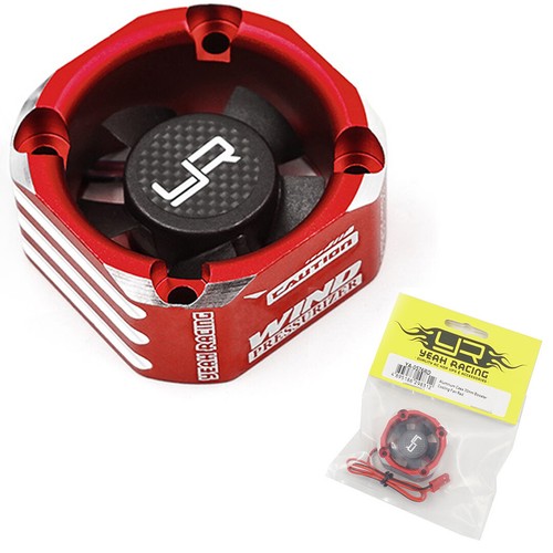 Yeah Racing Aluminum Case 30mm Booster Cooling Fan Red US Ship for sale ...