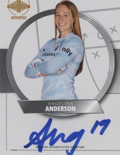 2024 Parkside NWSL Vol. 1 - Signature Series Angelina Anderson #SS-AA ...