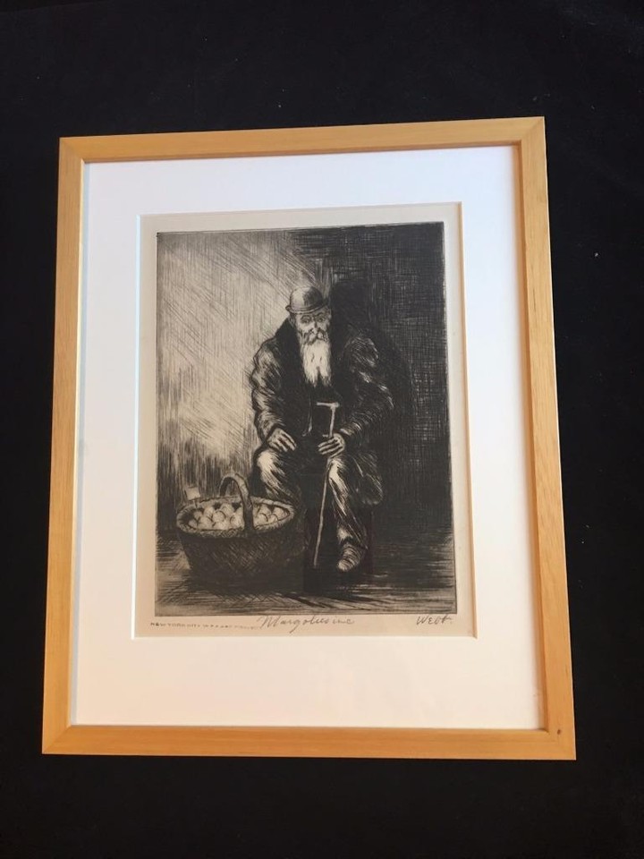 Albert Webb WPA Art 1930's LE Print Joseph Margulies Framed NYC ...