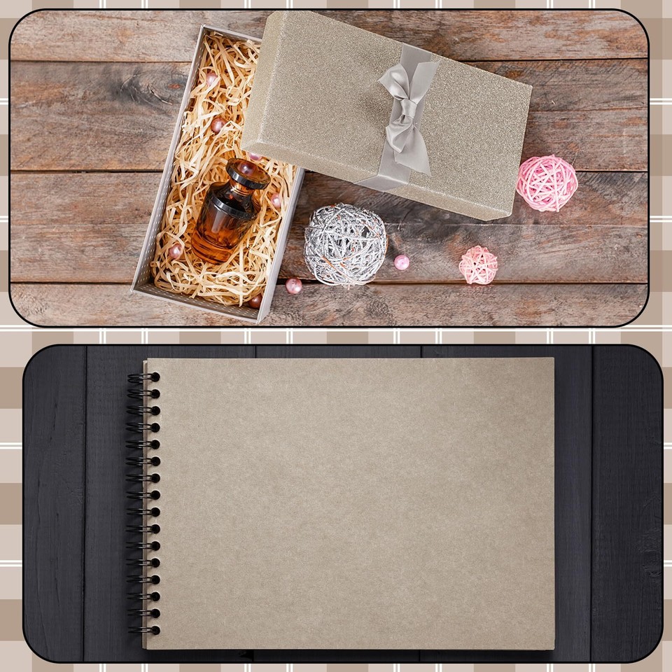 20 Pcs Book Board Binders Board Chipboard Designer Bookboard Heavy Duty ...