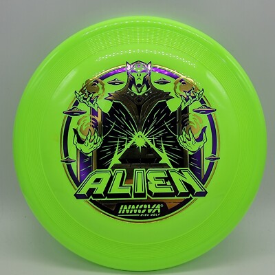 Innova Star Alien (Pre-Release) Neon Green/Purple-Gold Stamp 179g | eBay