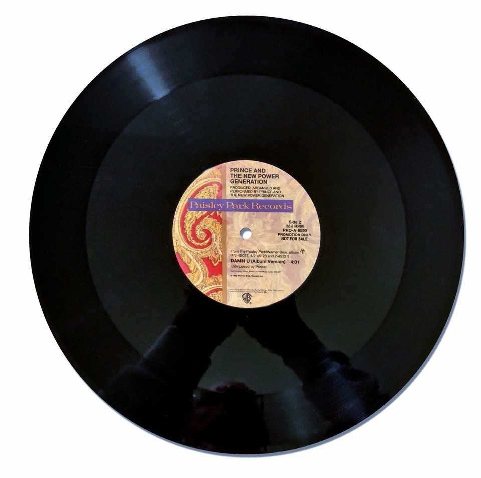 PRINCE & THE N.P.G. ‘Damn U’ 12" Vinyl Promo Single (Paisley Park, PRO ...