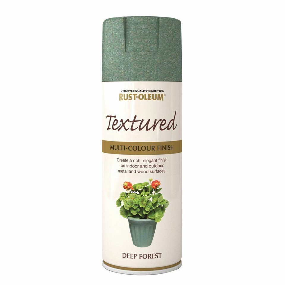 RustOleum Textured Stone Effect Spray Paint Wood Metal Plastic Glass ...