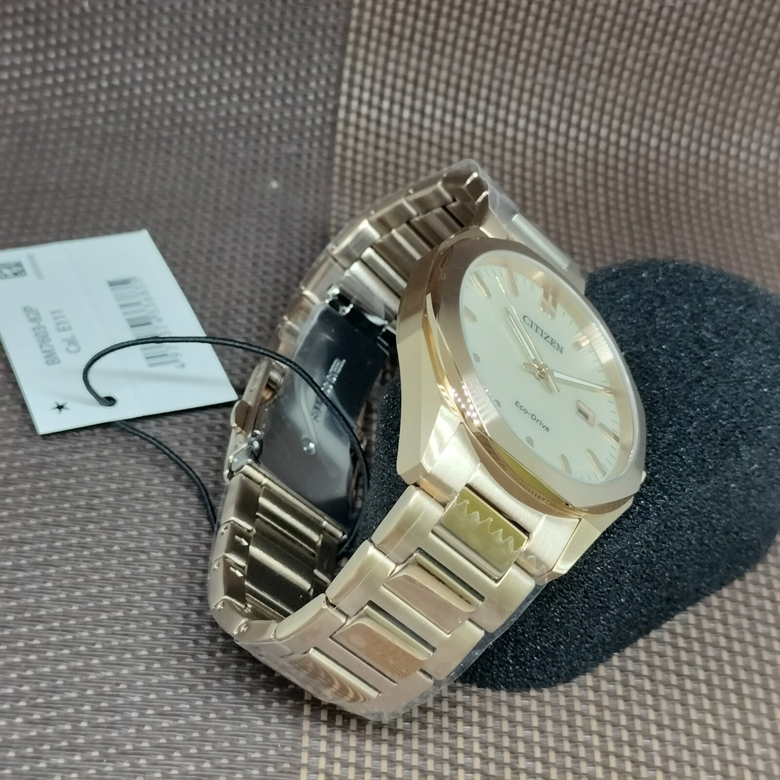 Citizen Eco-Drive BM7603-82P Champagne Analog Stainless Steel Dress Men's Watch | eBay