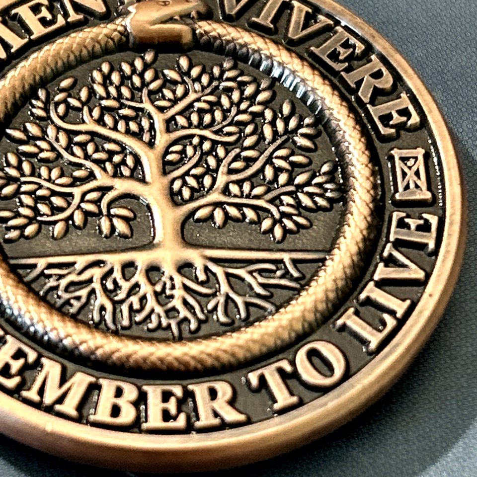 Memento Mori Skull Lucky 3D Pocket Piece Coin | eBay