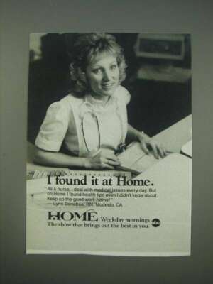 1989 ABC Home TV Show Ad - I found it at Home | eBay