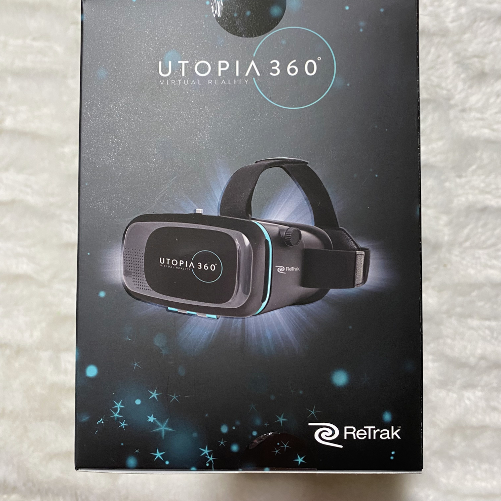 Emerge Technologies Utopia 360 Virtual Reality 3D Headset w Bluetooth ...