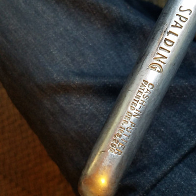 Vintage SPALDING CASH-IN Putter BULLSEYE-Style / 34.5"/ Right or Left ...