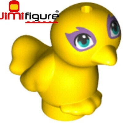 NEW LEGO Bird Yellow Friends Elves Feet Joined 35074pb10 Genuine Bright ...
