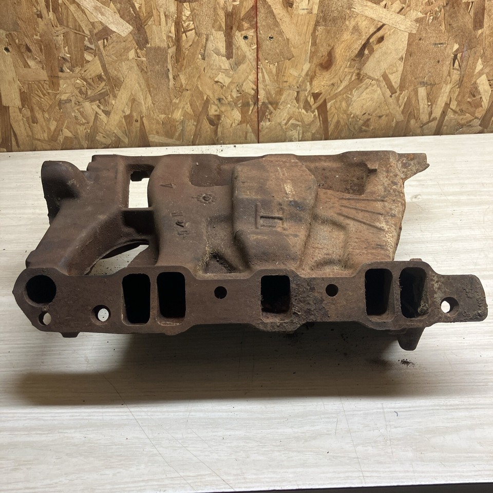 1971 PONTIAC GTO FIREBIRD 400 455 4 BARREL CAST IRON INTAKE MANIFOLD ...