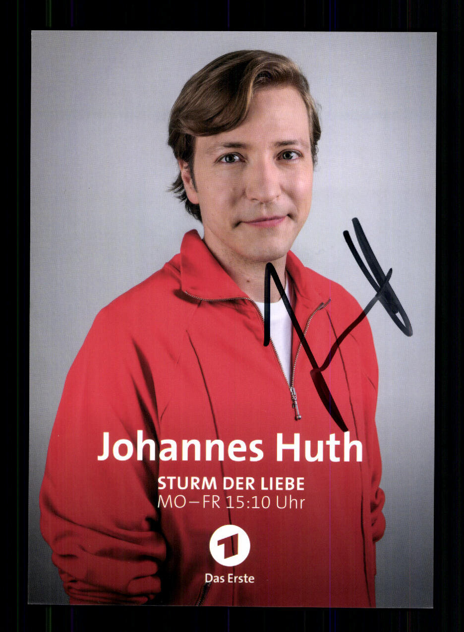 Johannes Huth Sturm der Liebe Autogrammkarte Original Signiert + F 15720 | eBay.de