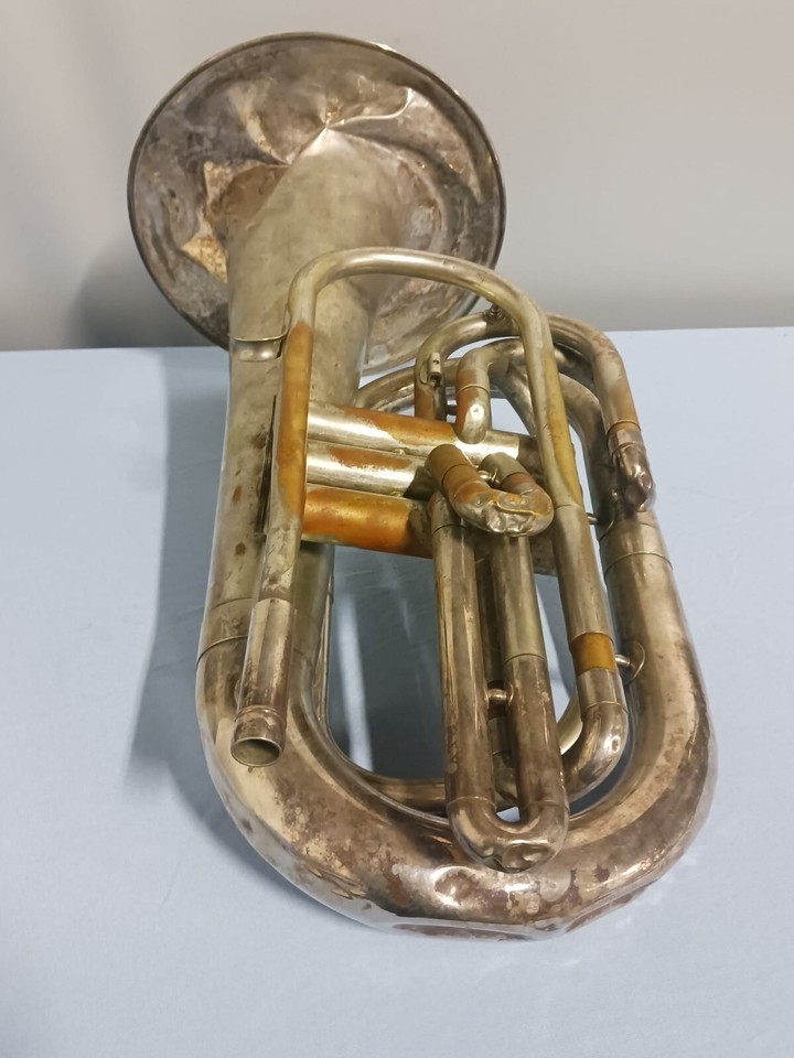 Yamaha YBH301M Series Marching Silver Baritone 001885 | eBay