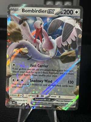 Pokémon TCG Bombirdier ex Paradox Rift 156/182 Holo Double Rare | eBay