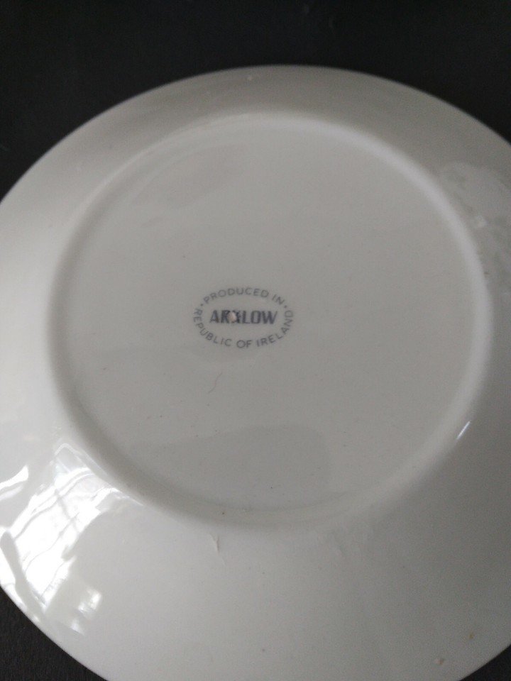 VTG Pair Arklow Fine Irish Bone China, Shamrock Clover Tea Coffee Cups ...