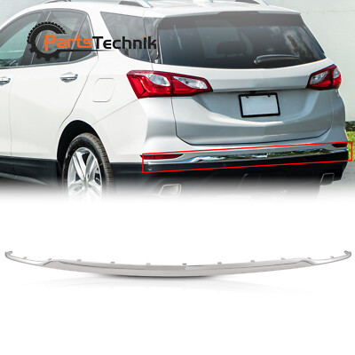 For 2018-2021 Chevrolet Equinox Chrome Rear Bumper Lower Molding Trim ...