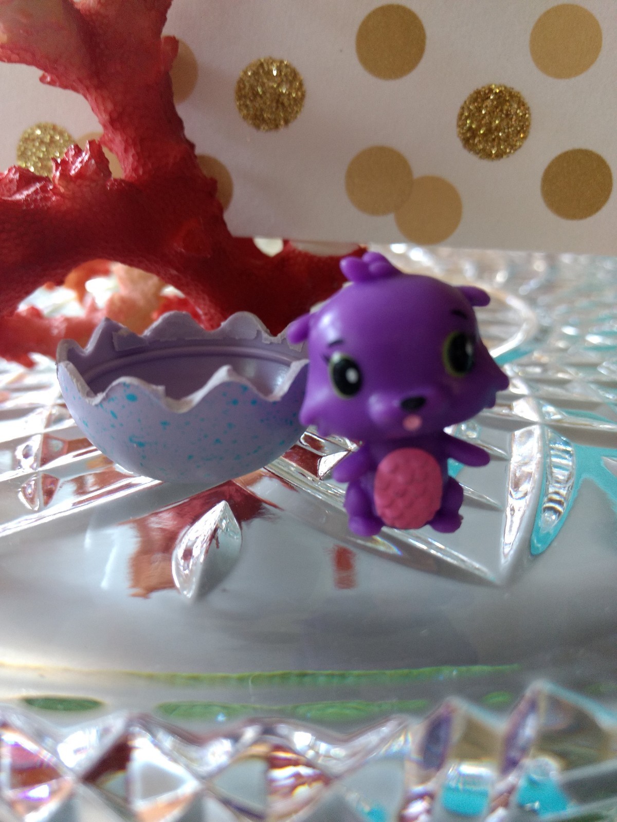 Hatchimals Colleggtibles Season 1 RARE RIVER FAMILY PURPLE SWOTTER | eBay