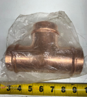 Cello Prod. 2" C x C x C Press Connections Wrot Copper Pressure Fitting ...