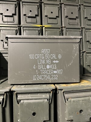 M2A1 / M2A2 USGI Metal Ammo Can Box | eBay