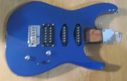 Jackson Guitar Body Loaded Blue | eBay