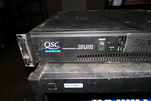QSC AUDIO RMX 2450 2400W TWO CHANNEL PROFESSIONAL POWER AMPLIFIER | eBay