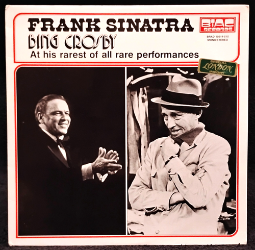 FRANK SINATRA "AT HIS RAREST OF ALL RARE PERFORMANCES" (RARE VINYL X2 ...
