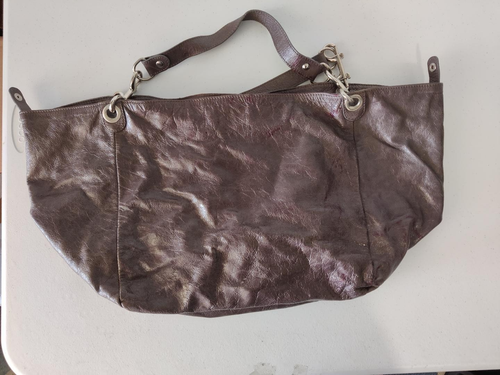 DEFECT USED Nordstrom Women's Large Italian Leather Purse Handbag ...