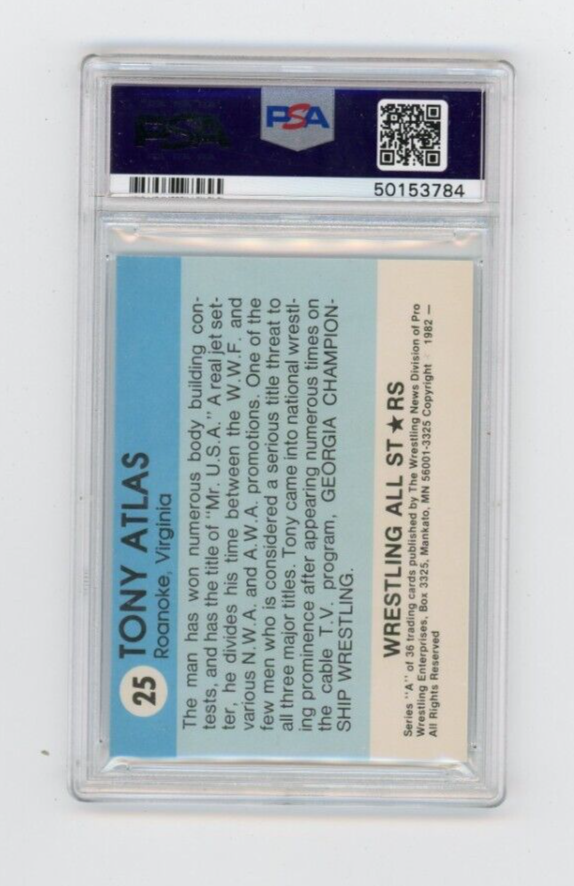 1982 Wrestling All-Stars Series A - #25 Tony Atlas (RC) for sale online ...