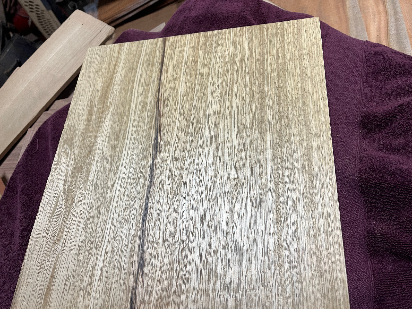 1 piece Black Limba Korina 21.2”X 13.5”x1.77”Kiln Dry One Piece body ...