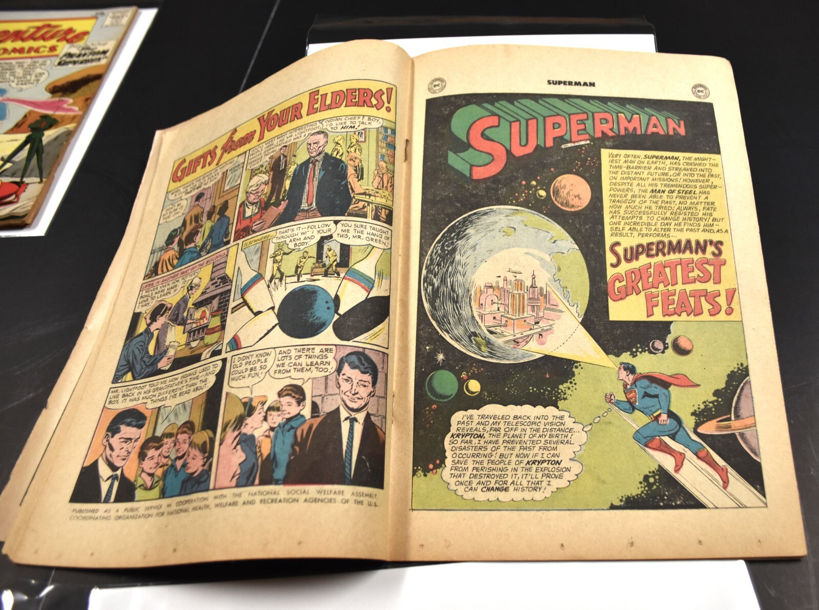 Superman #146 DC Comic 1961, 10 cent Silver Age Key Superman Complete ...