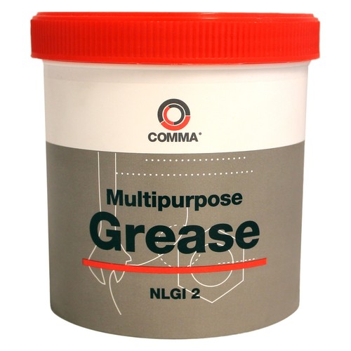 Comma Multipurpose Grease NLGI 2 Lithium Based Medium Consistency 500g ...