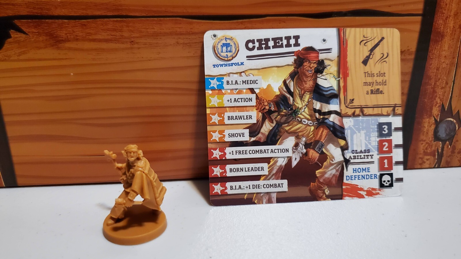 Zombicide Undead or Alive Dead West Box Survivor Cheii | eBay