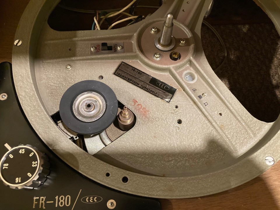 CEC FR-180 idler drive turntable with Fidelity Research tonearm | eBay