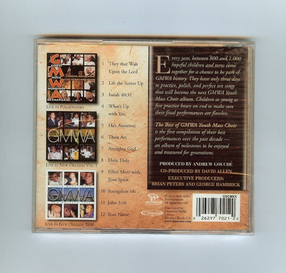 Best Of GMWA - Gospel Music Workshop Of America YOUTH MASS CHOIR Vol 1 ...